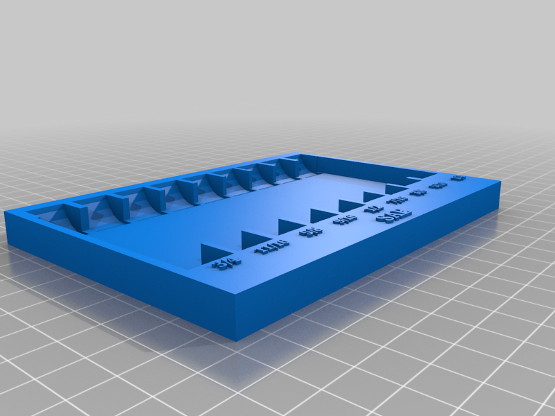 🧑‍🔧 Matco 3/8 Drive Torque Adapter Tray Organizer・Free 3D File for ・Cults