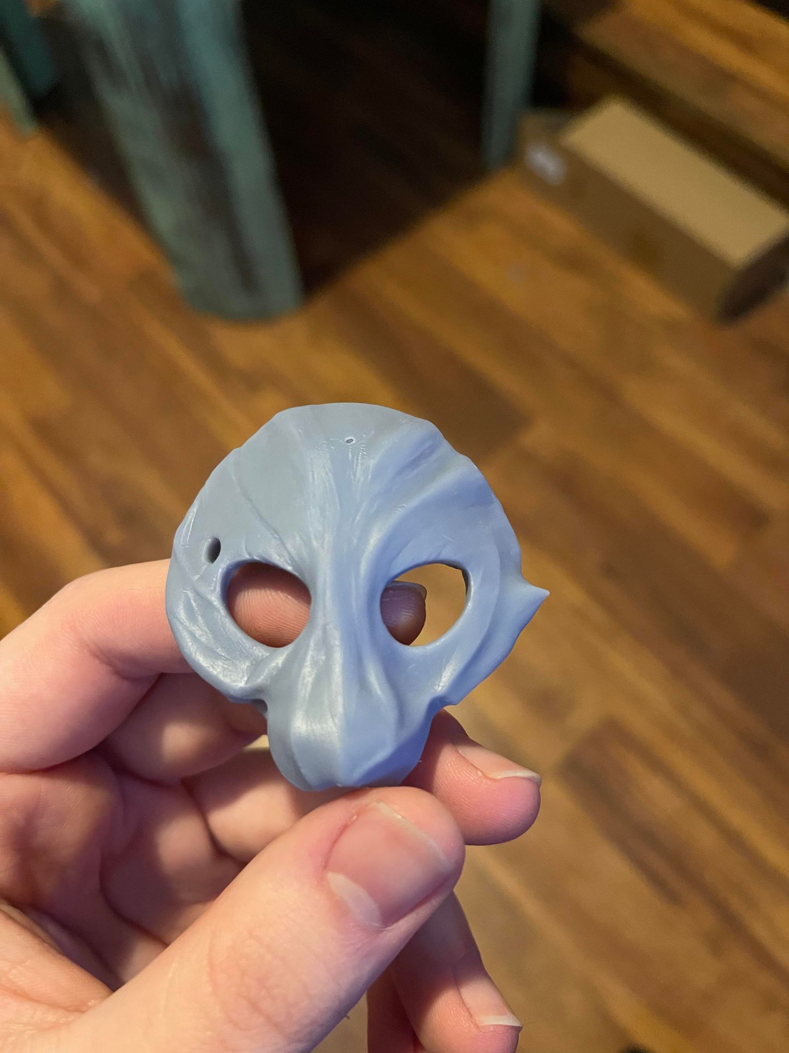 STL file Decorative Skull Mask 💀 ・3D printing model to download・Cults