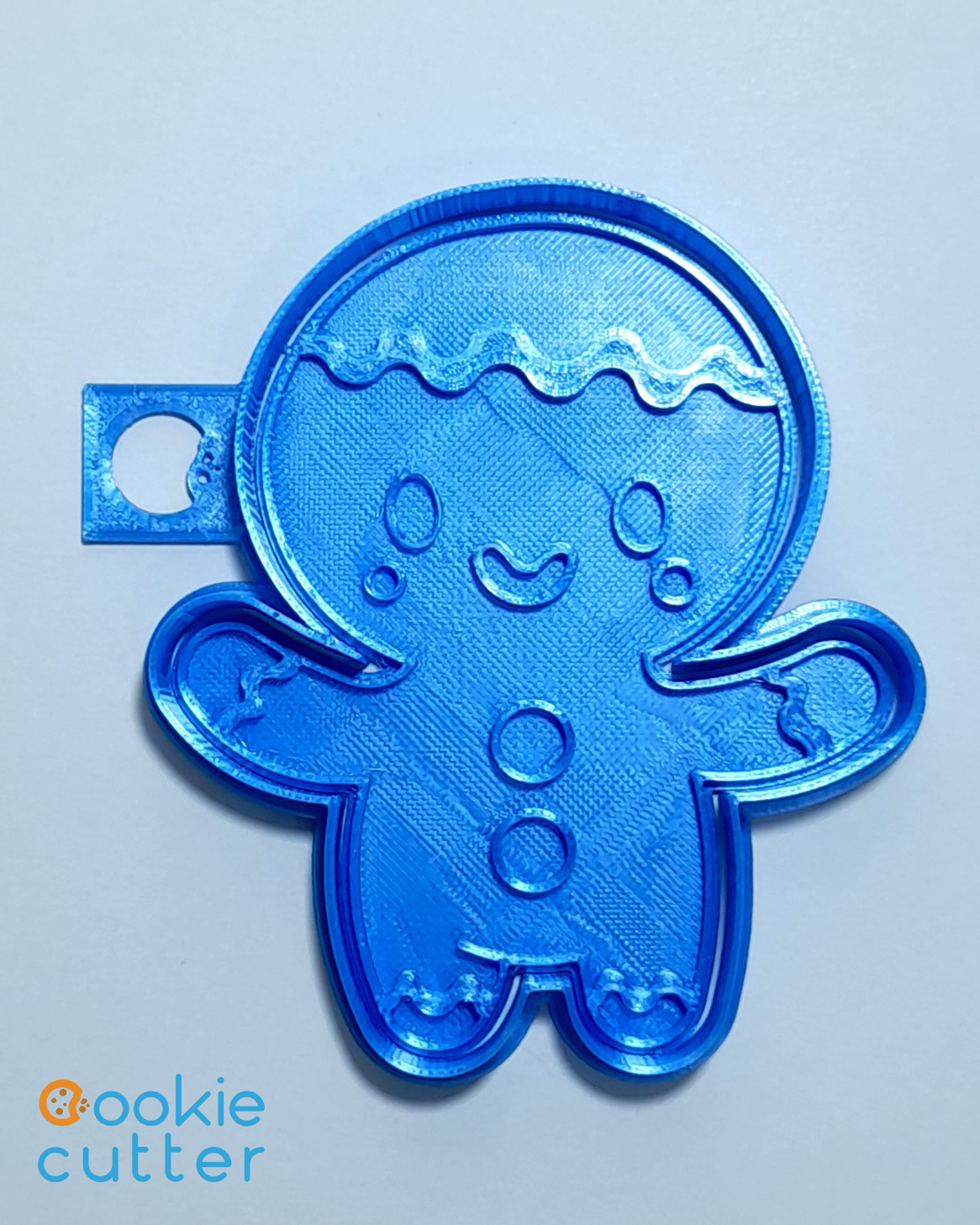 STL file Cookie cutter gingerbread cookie 🍪 ・Design to download and 3D ...