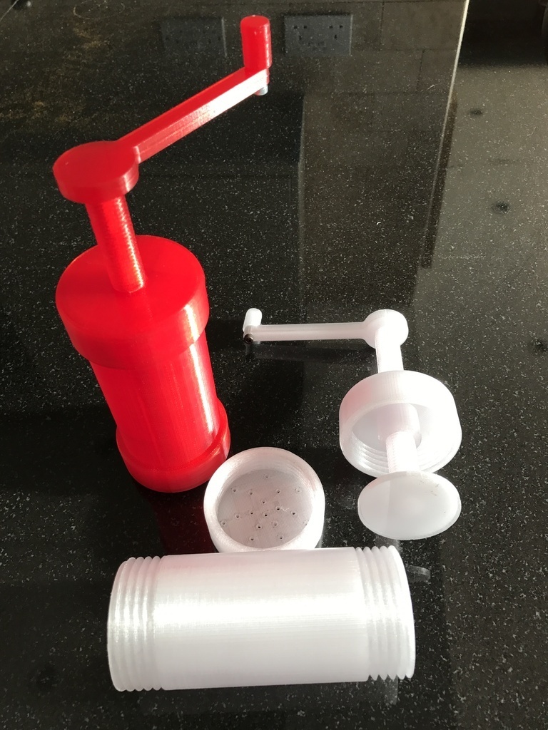 Free 3D file Noodle extruder 🧹・3D printing template to download・Cults