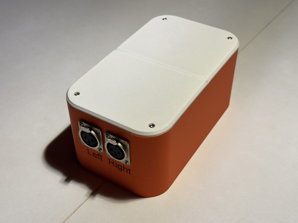 Free 3D file Tight AV Dante Input Adapter Casing 🎵 ・3D printable model ...