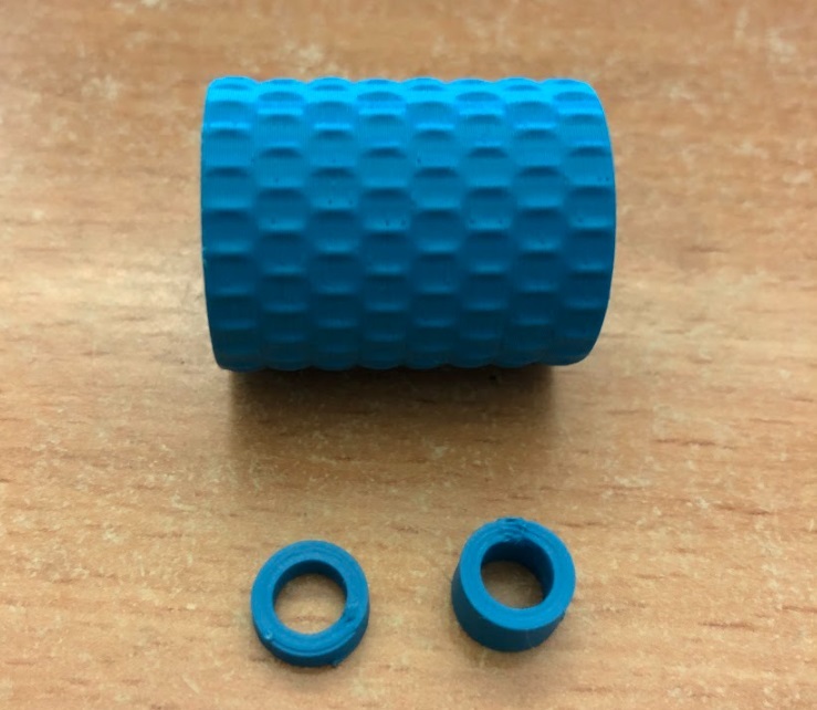 Бесплатный 3D файл Ролик для шумопоглощающего коврика 🛠️ ・3D-печатная ...