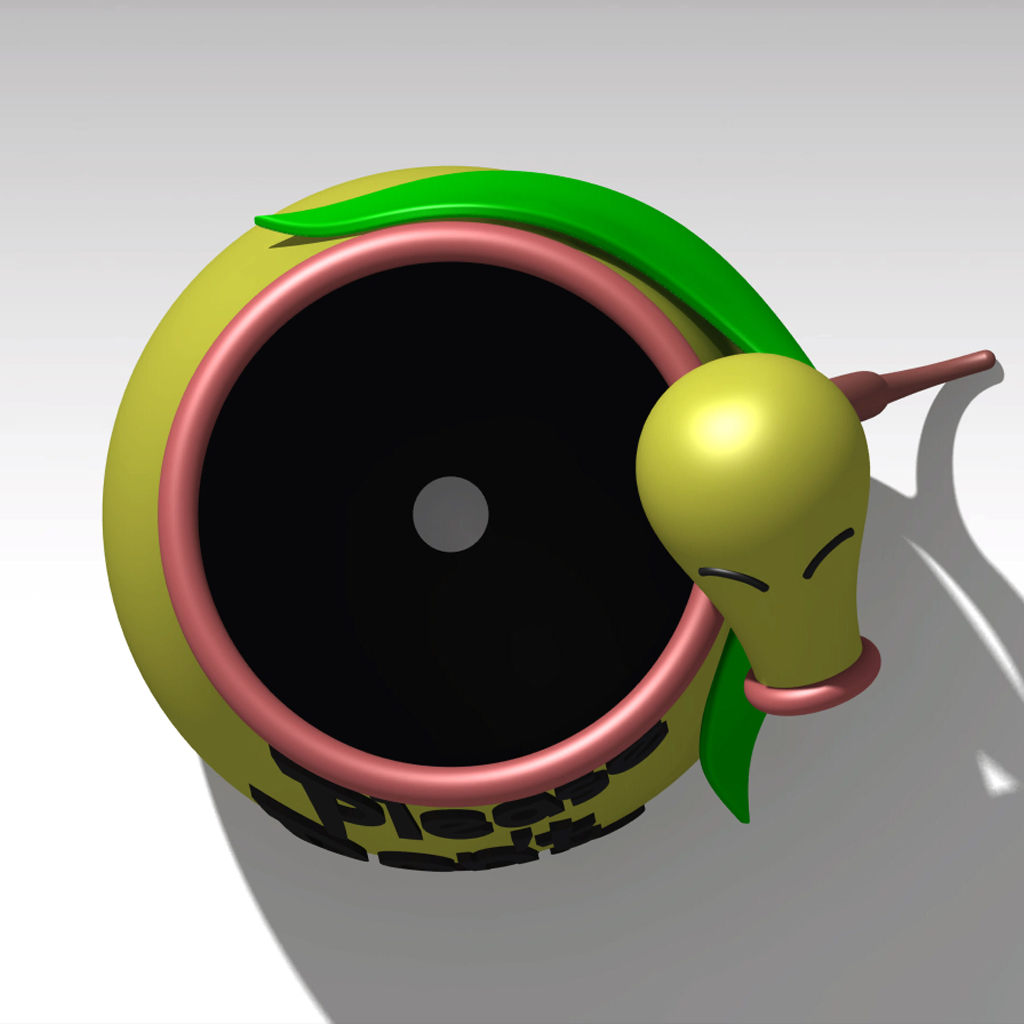 STL file Plant pot bellsprout pokemon 🌿・3D print object to download・Cults