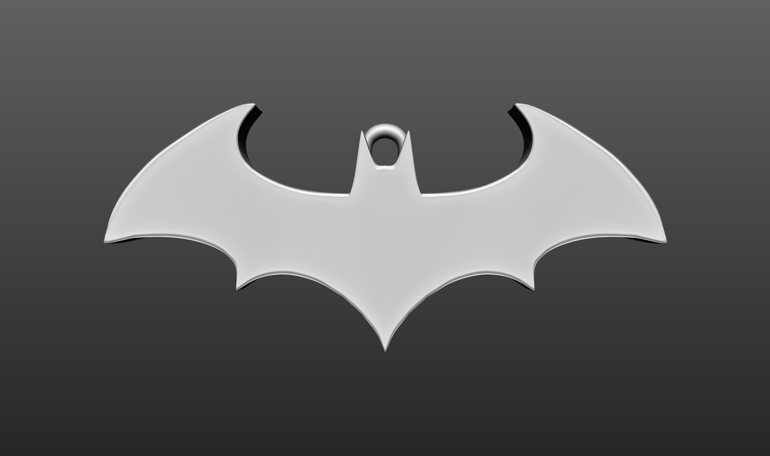STL file Batman Logo 🗝️ ・3D printer design to download・Cults