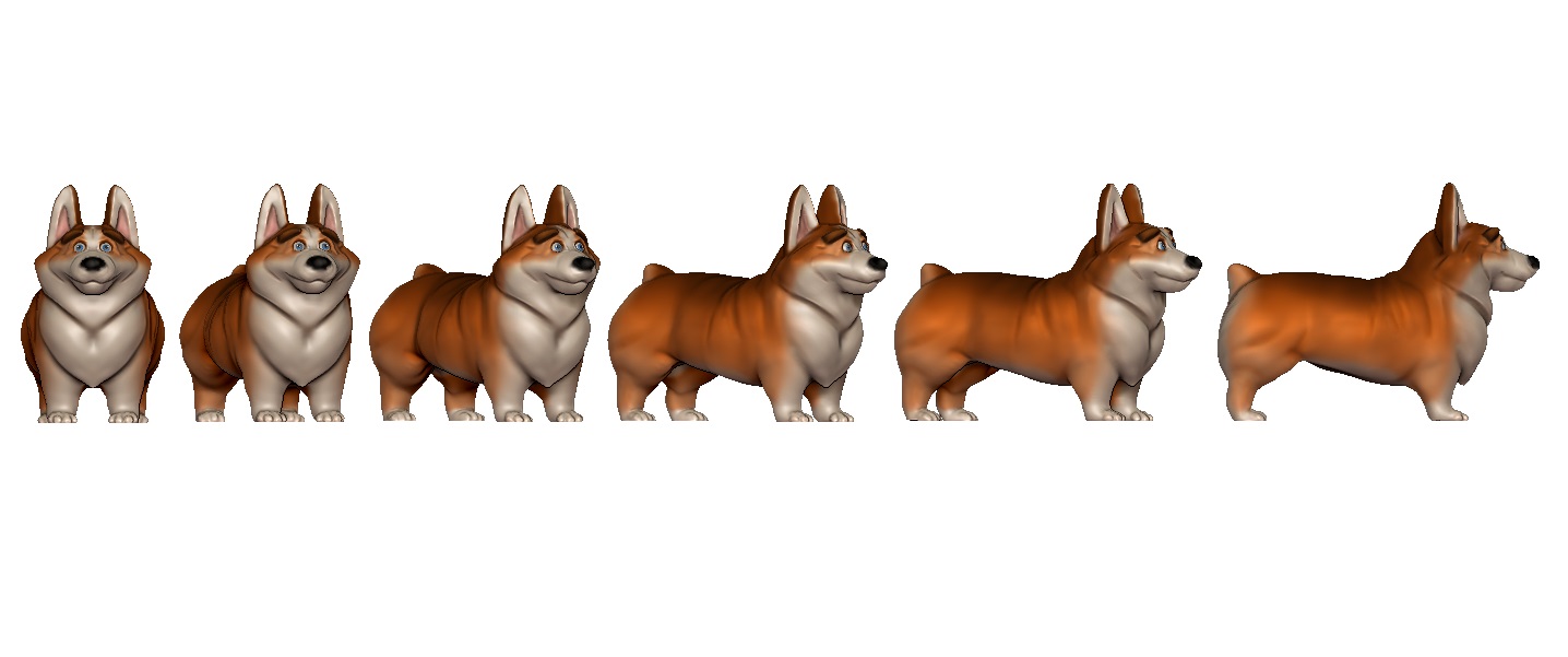 🐕 Corgi・ STL File for ・Cults