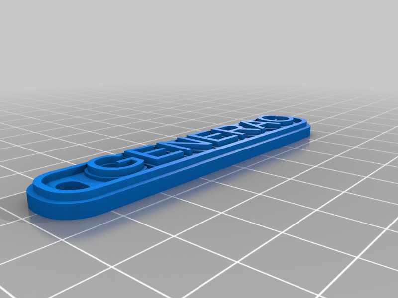 Free 3D file GENERAC keychain 🗝️ ・3D printer design to download・Cults