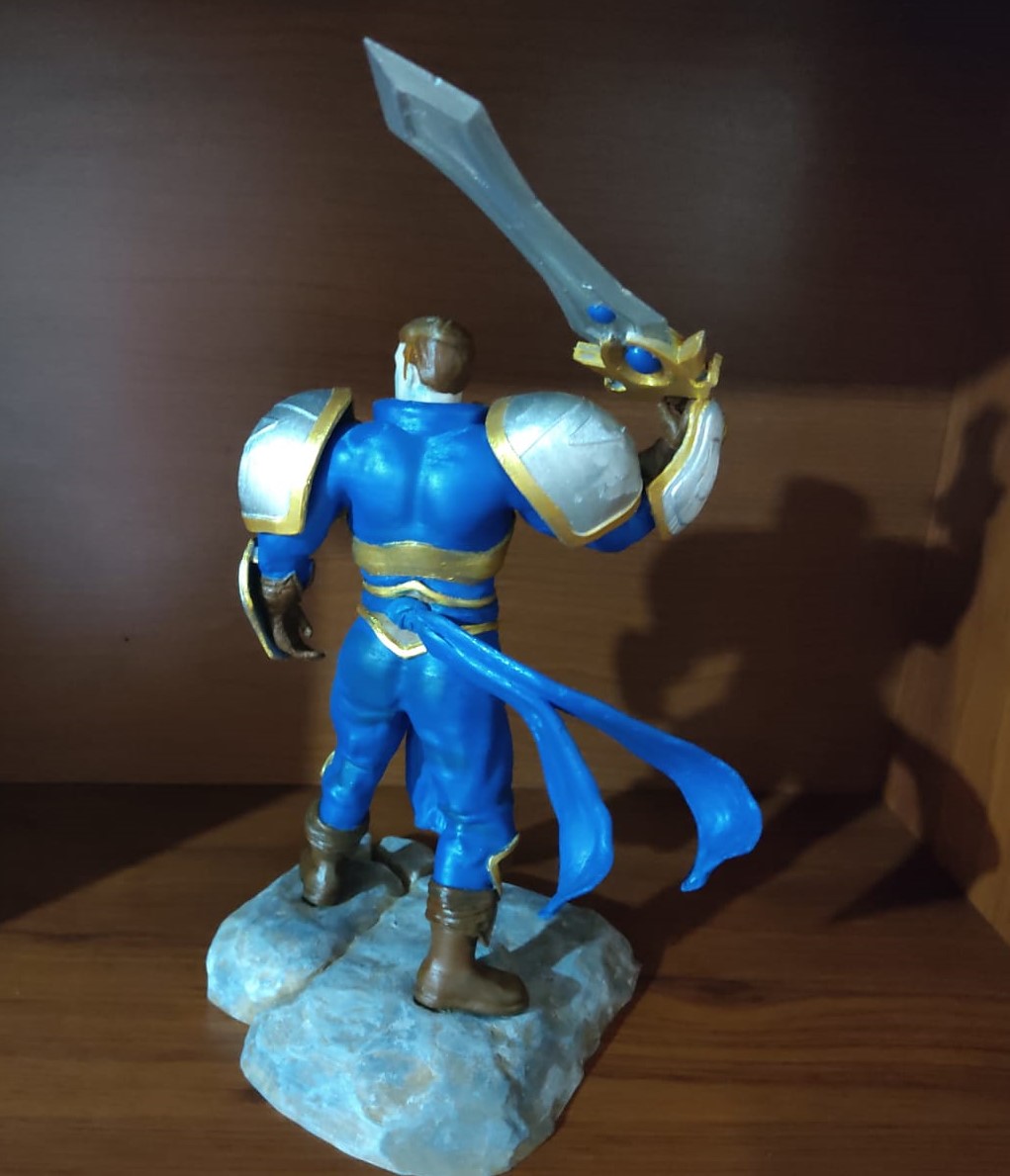 OBJ file Garen from League of Legends 🗿 ・3D printer model to download・Cults