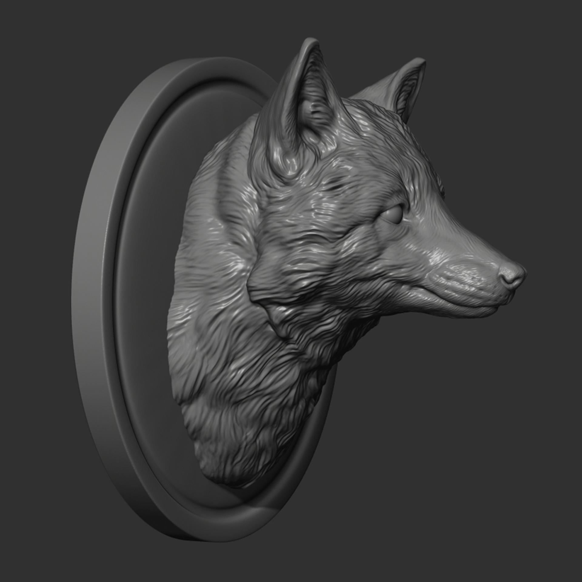 STL file Fox head 🦊 (OBJ)・Model to download and 3D print・Cults