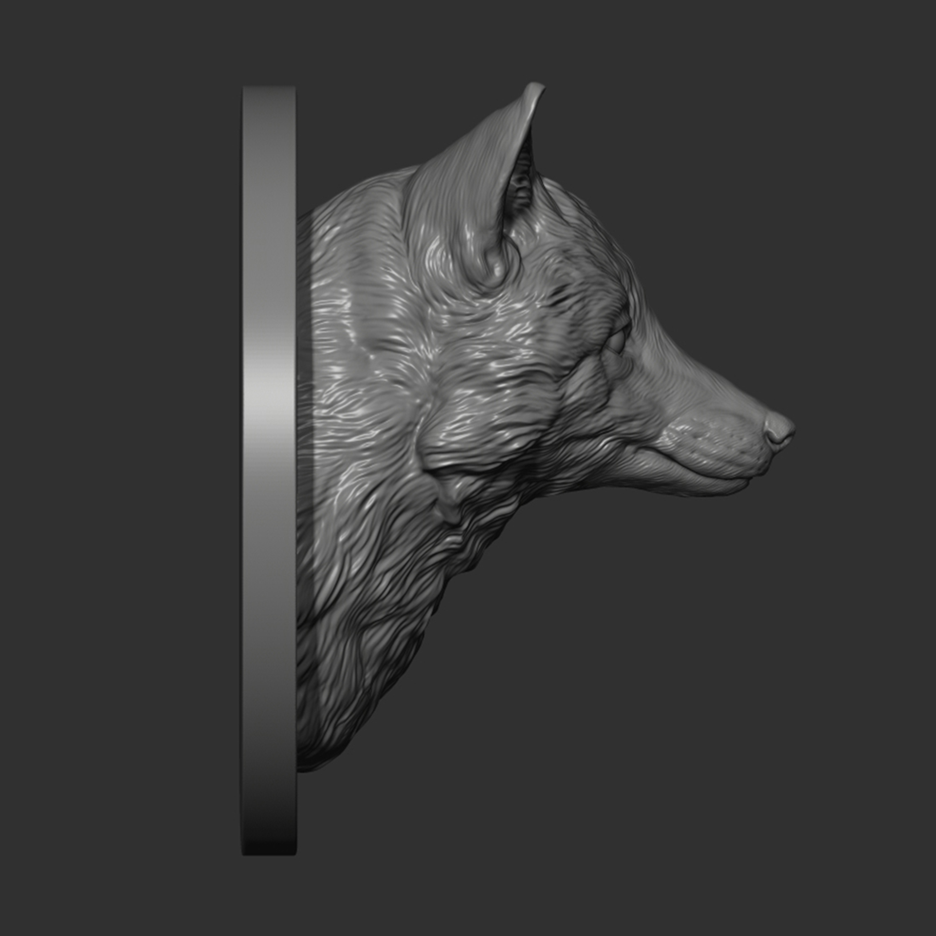 STL file Fox head 🦊 (OBJ)・Model to download and 3D print・Cults