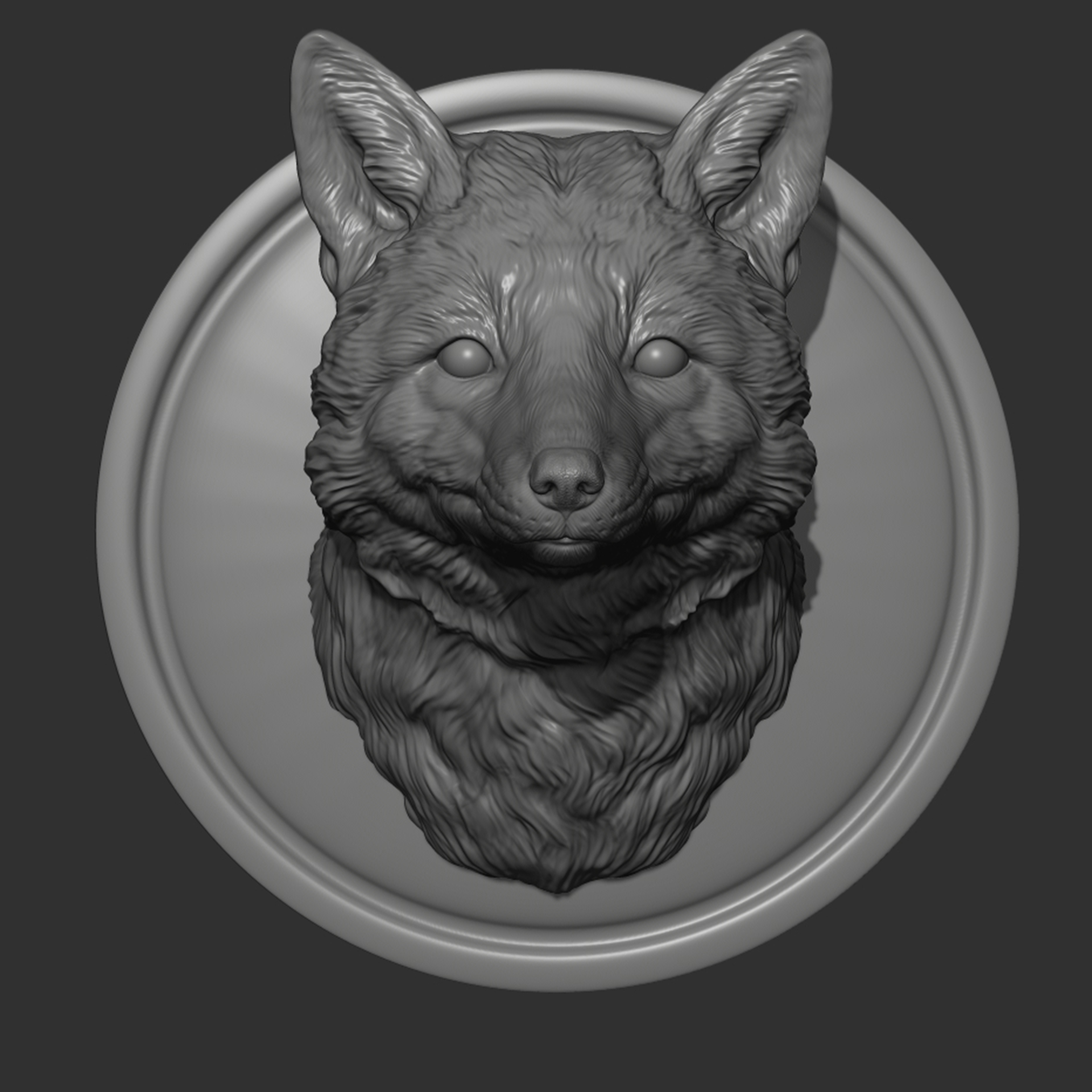 STL file Fox head 🦊 (OBJ)・Model to download and 3D print・Cults
