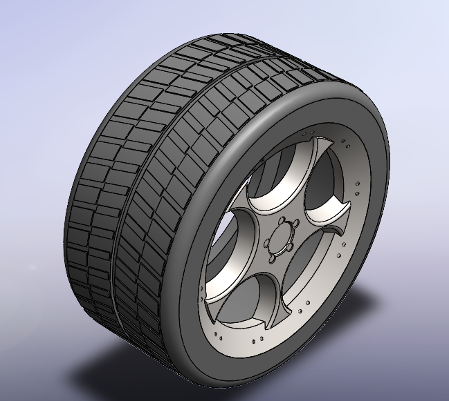 STL file Tire and rim. 🗝️・3D printing idea to download・Cults