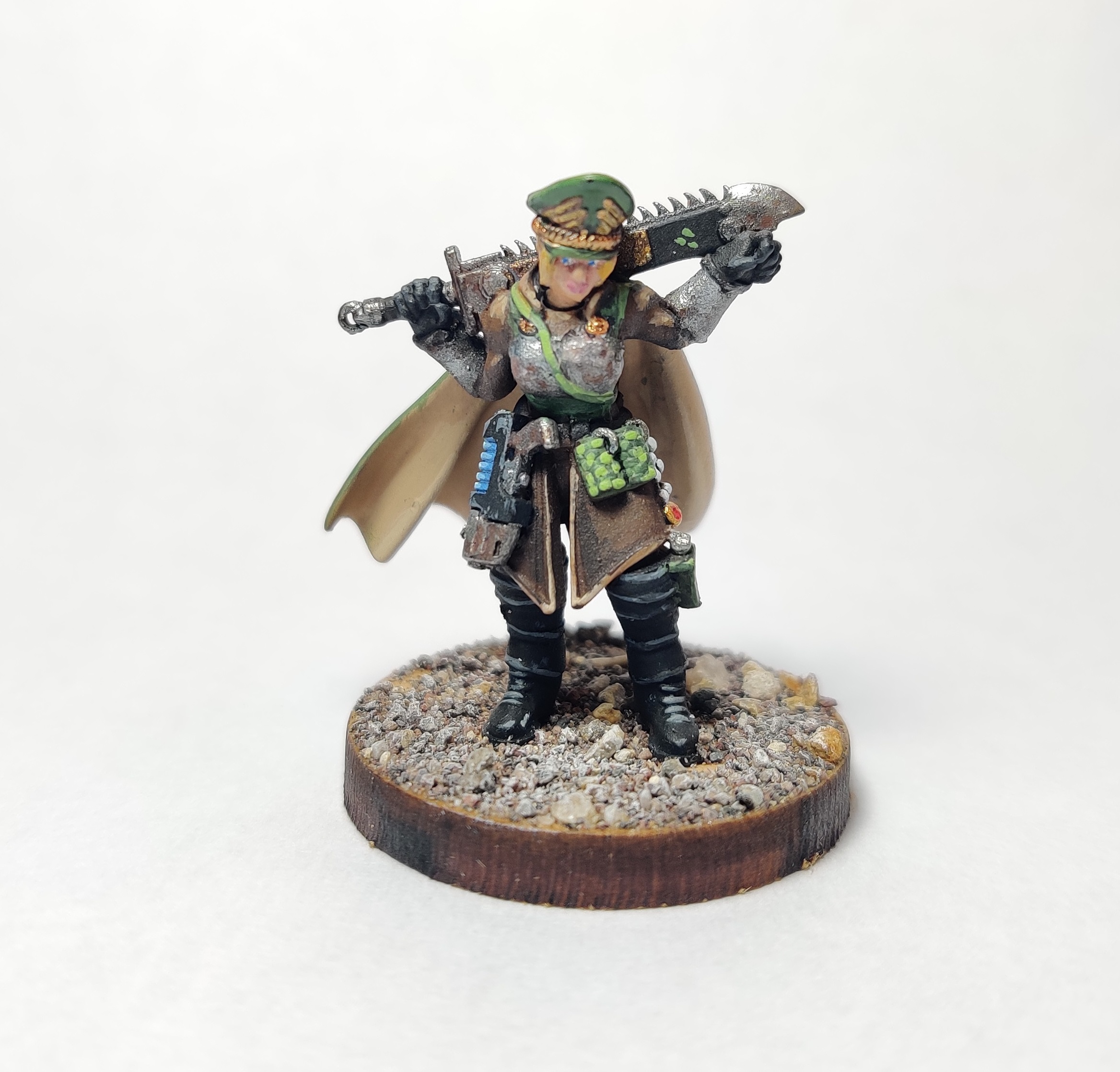 3D-печать работы Female Commissar • Сделано на 3D-принтере Elegoo Mars ...