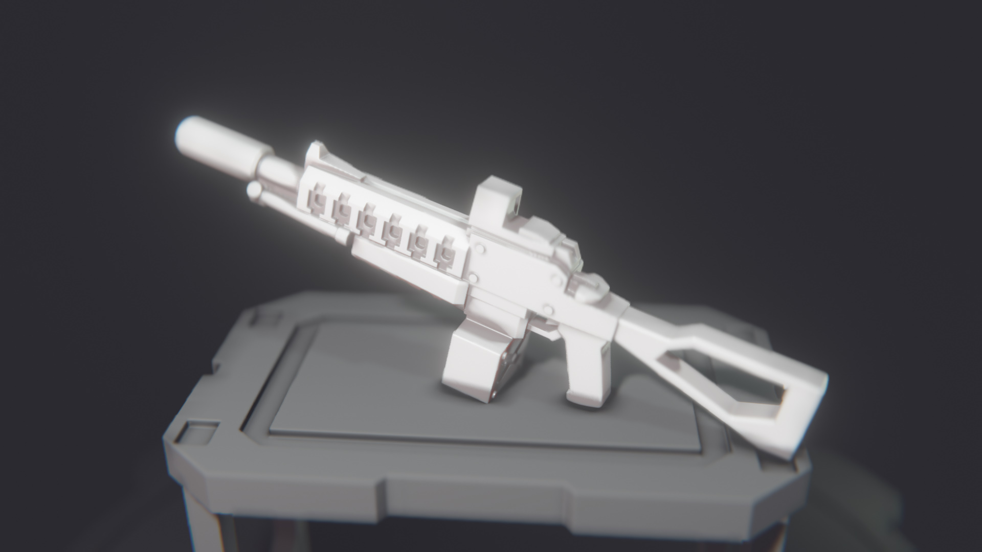 🎲 28mm Assault Rifle・Free STL File for ・Cults