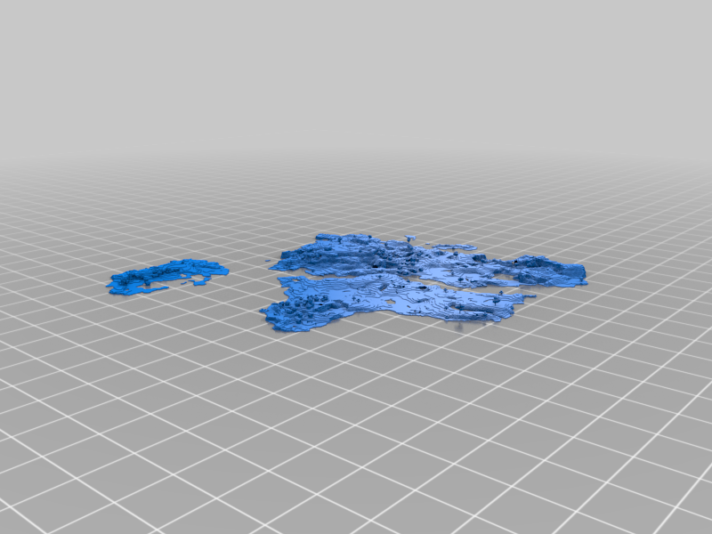 Free 3D file Minecraft Four Village Island 🏝️・3D print model to ...