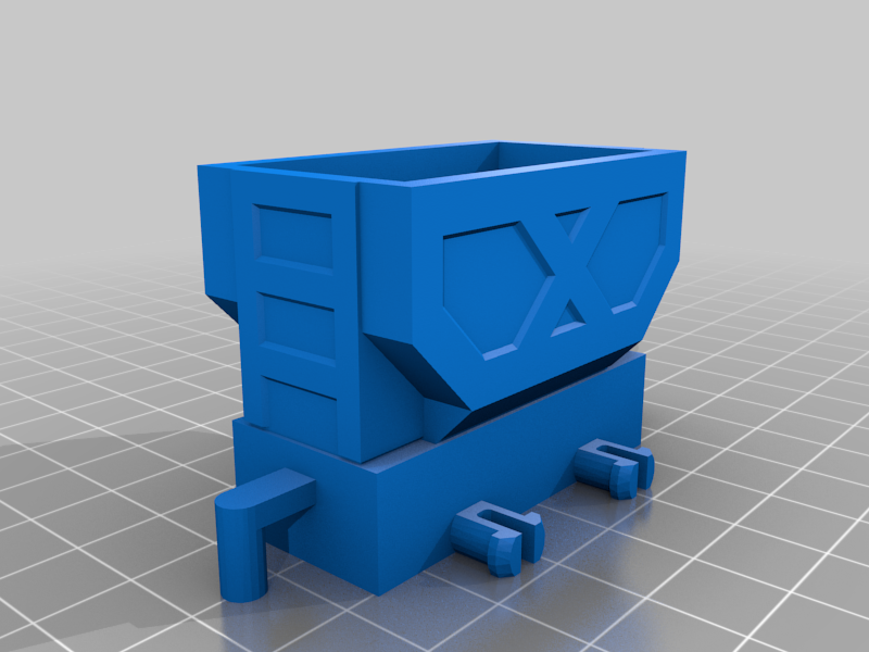 Free 3D file Train - Cargo 🚆 ・3D printer model to download・Cults