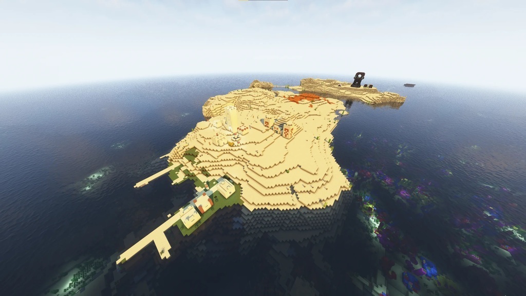 Free 3D file Minecraft Desert Island II 🏜️ ・Design to download and 3D ...