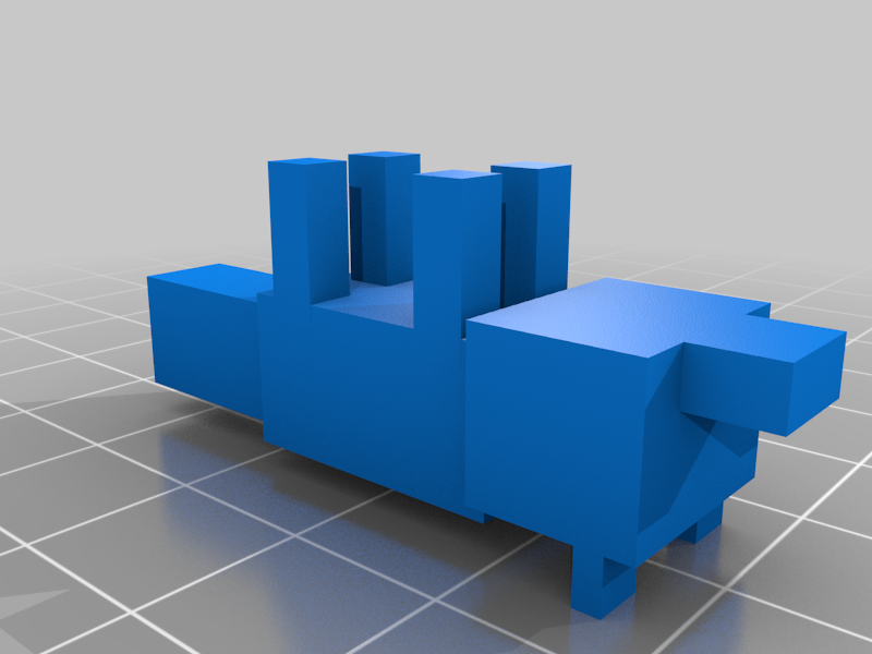 Free 3D file Minecraft Raccoon 🦝 ・3D print design to download・Cults