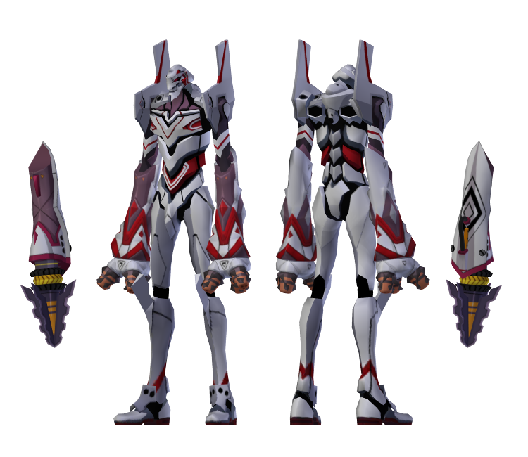 👽 Evangelion Unit-04・Free OBJ File for ・Cults