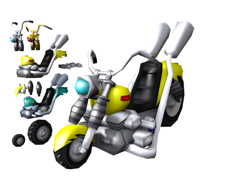 Archivo 3D gratis Wario Bike 🕹️ ・Objeto para impresora 3D para ...