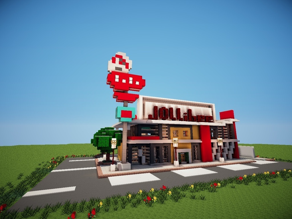 Free 3D file Minecraft Jollibee 🎨 ・3D printable design to download・Cults