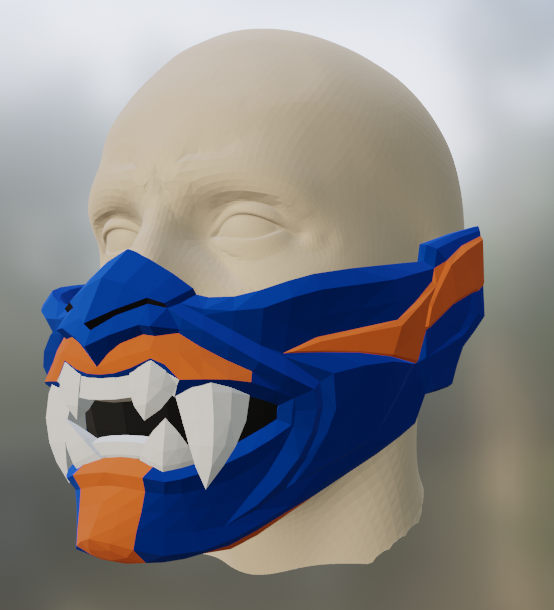 Archivo STL Valorant Yoru Mask 🗡️ ・Objeto imprimible en 3D para ...