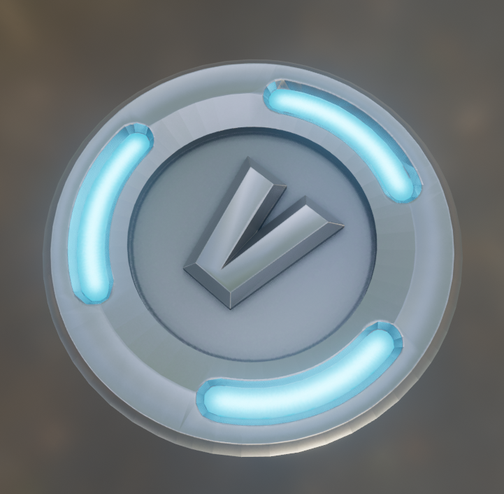 💱 Fortnite V-Bucks・Free STL File for ・Cults