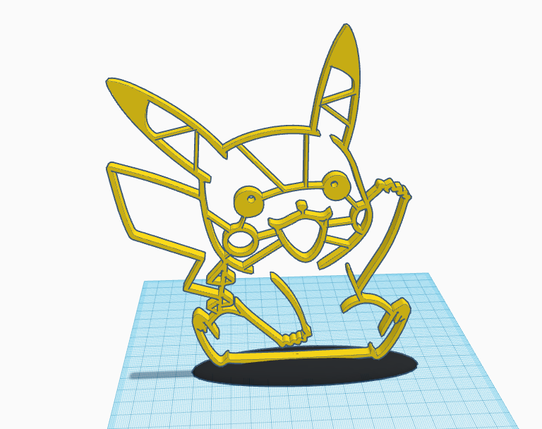 arquivo STL Pikachu 🎨 ・ideia de impressão 3D para download・Cults