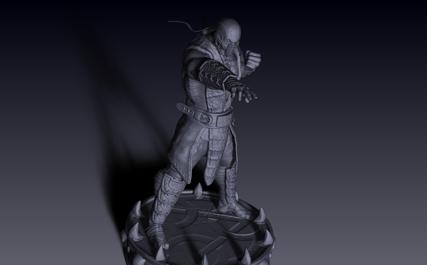STL file Sub-Zero Mortal Kombat 🥷・Model to download and 3D print・Cults