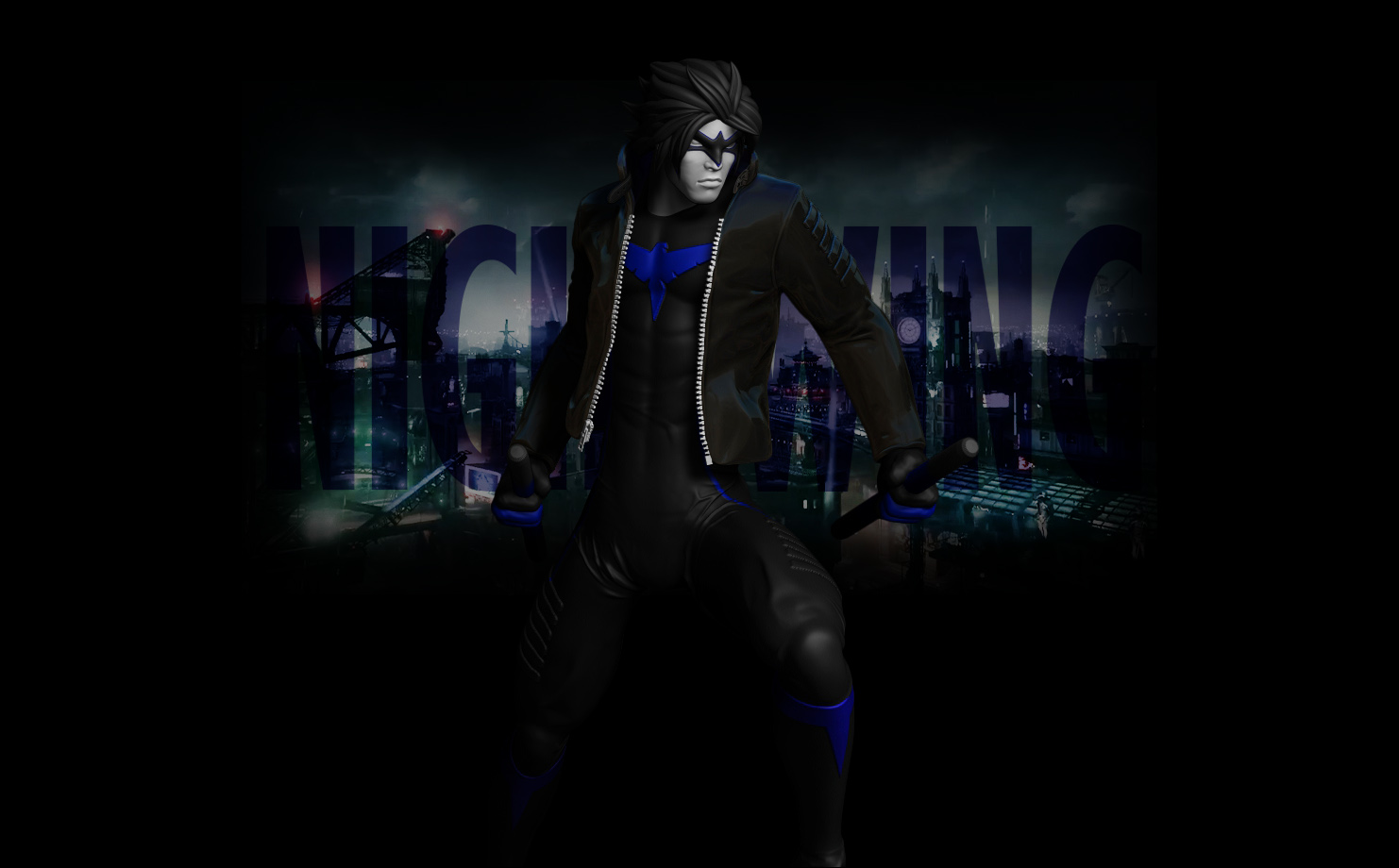 🎬 Nightwing aka Dick Grayson・ 3D File for ・Cults