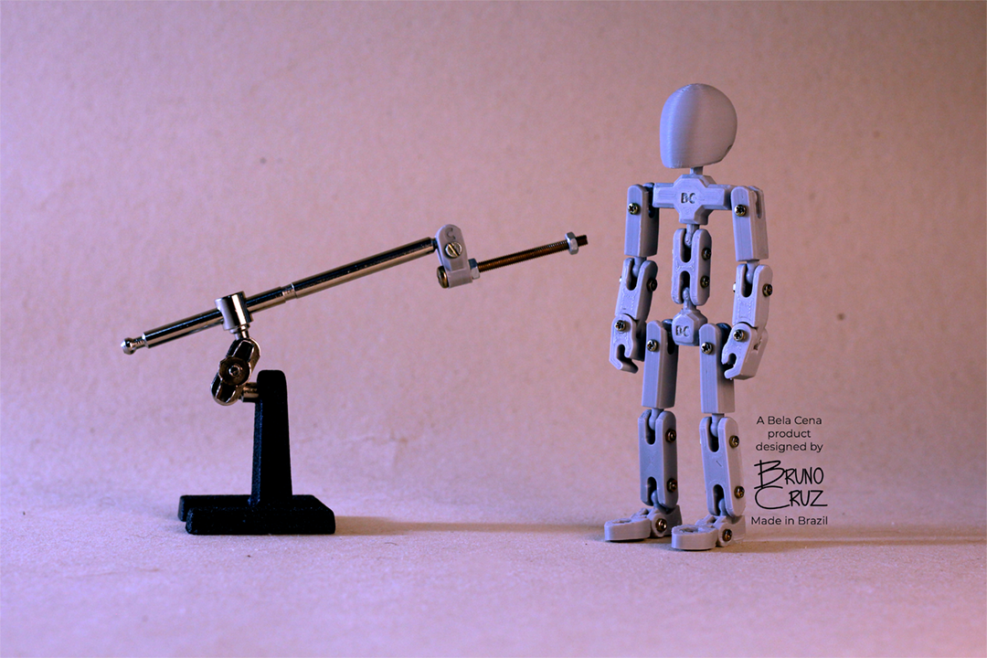 📱 Stopmotion Armature - 15cm Basic Model_V01・ 3D File for 3D printing・Cults
