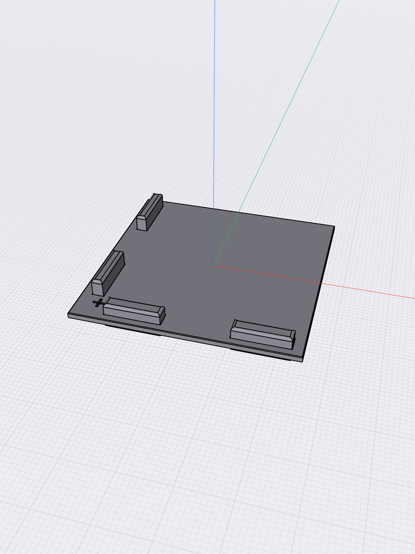 STL file Ceramic Tile Fixture Plate and Blocks (w/ locating cross) (3MF ...