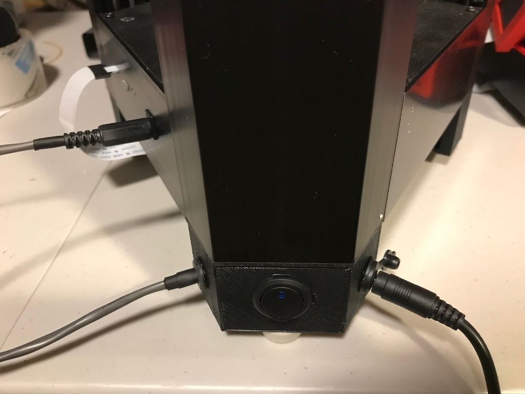 🔧 Monoprice Mini Delta Riser with Switch and SD Card Adapter Mount・Free ...