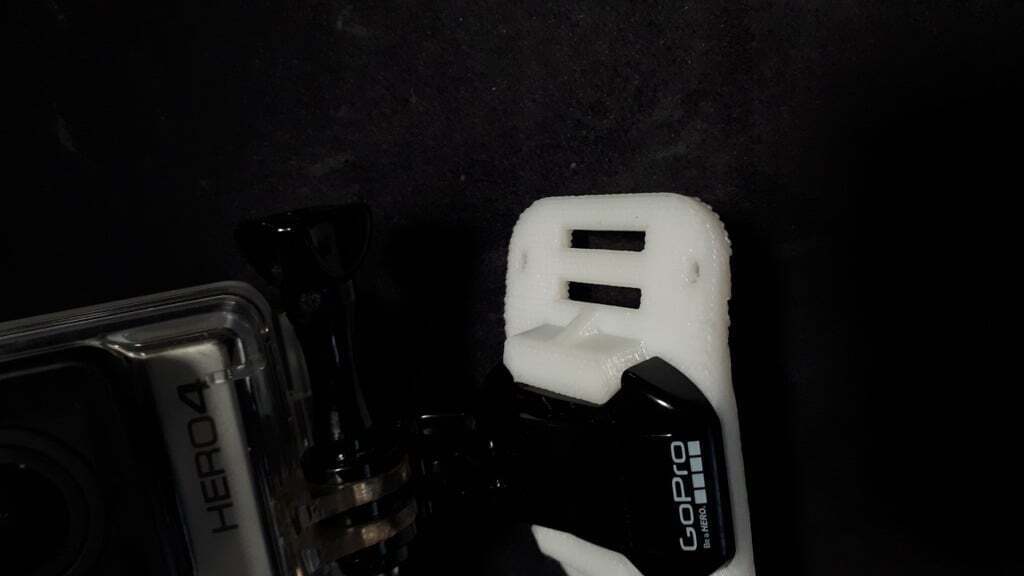 3D printed GoPro Hero Camera Mount・Cults