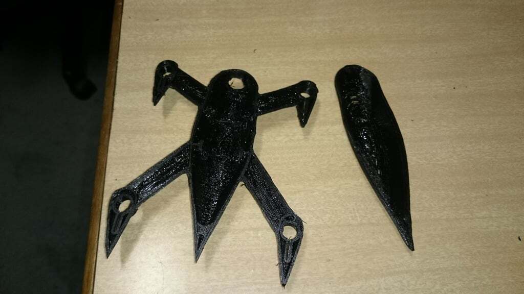 3D print FPV Evil Insect Quadcopter・Cults