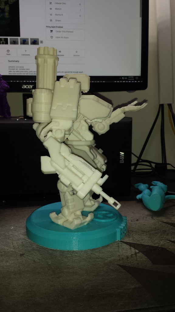 Free 3D file Bastion - Overwatch 🧸 ・3D print design to download・Cults