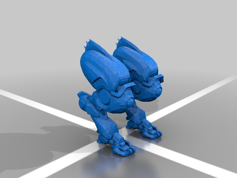 Free 3D file Overwatch - Dva MEKA -Cruiser Skin 🎲 ・3D printing template ...