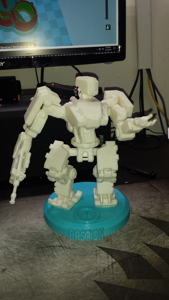 Free 3D file Bastion - Overwatch 🧸 ・3D print design to download・Cults