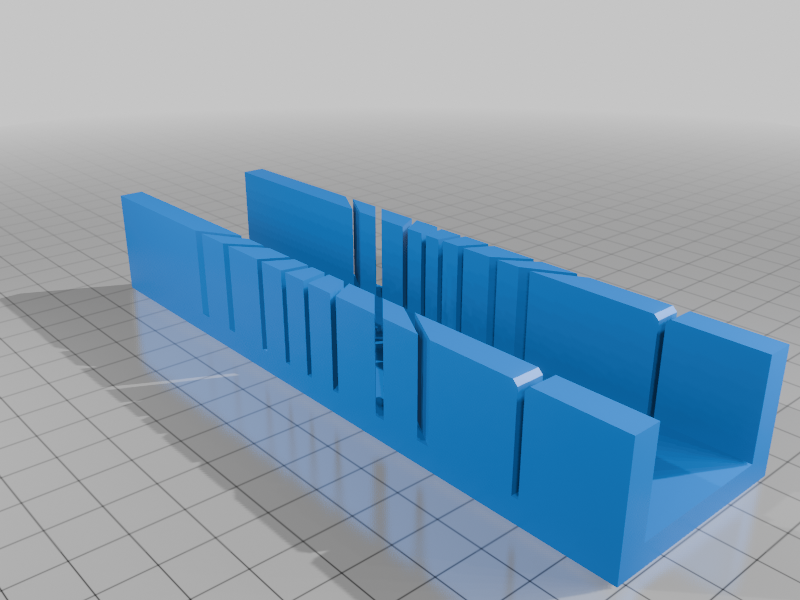 🤏 Miter boxes for small wooden strips・Free 3D File for ・Cults