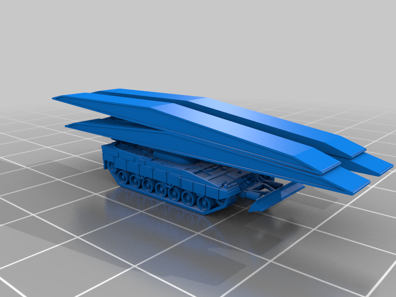 🪖 LEGUAN bridge-laying tank・Free 3D File for ・Cults