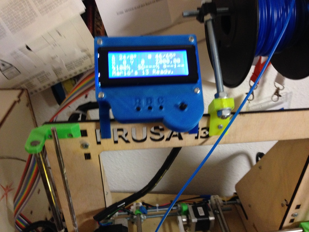 Free 3D file Panelolu Prusa I3 Mount 🔧 ・Template to download and 3D print・Cults