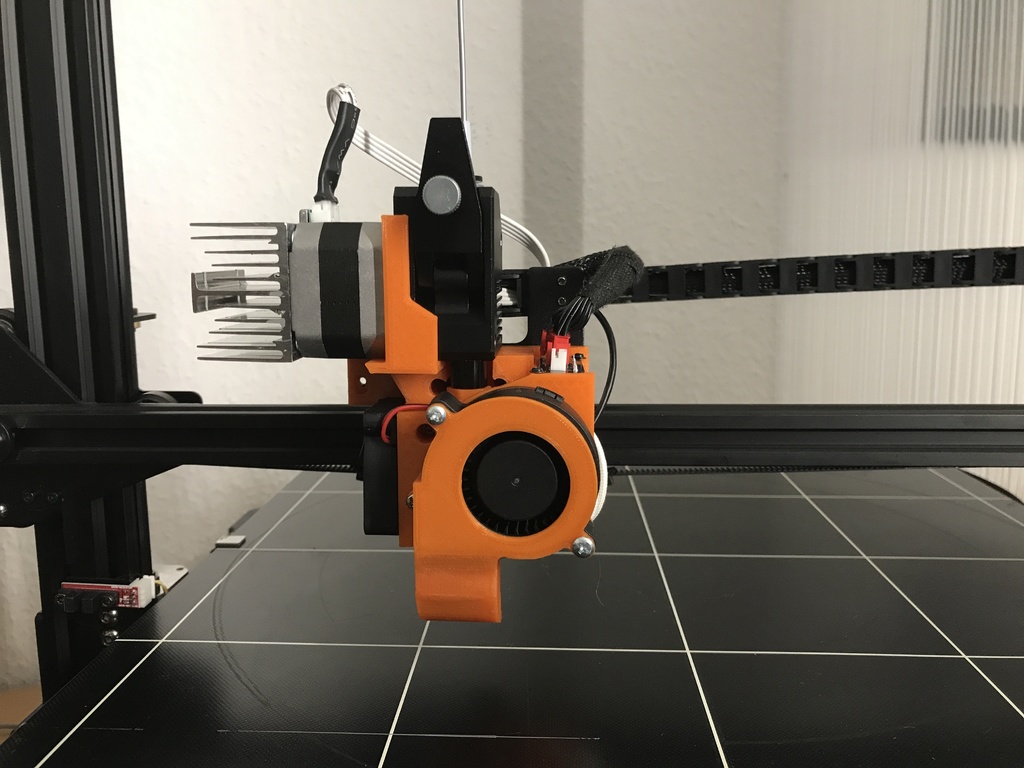 🌋 Anycubic Chiron BMG Bowden to Direct Drive Extruder conversion・Free ...