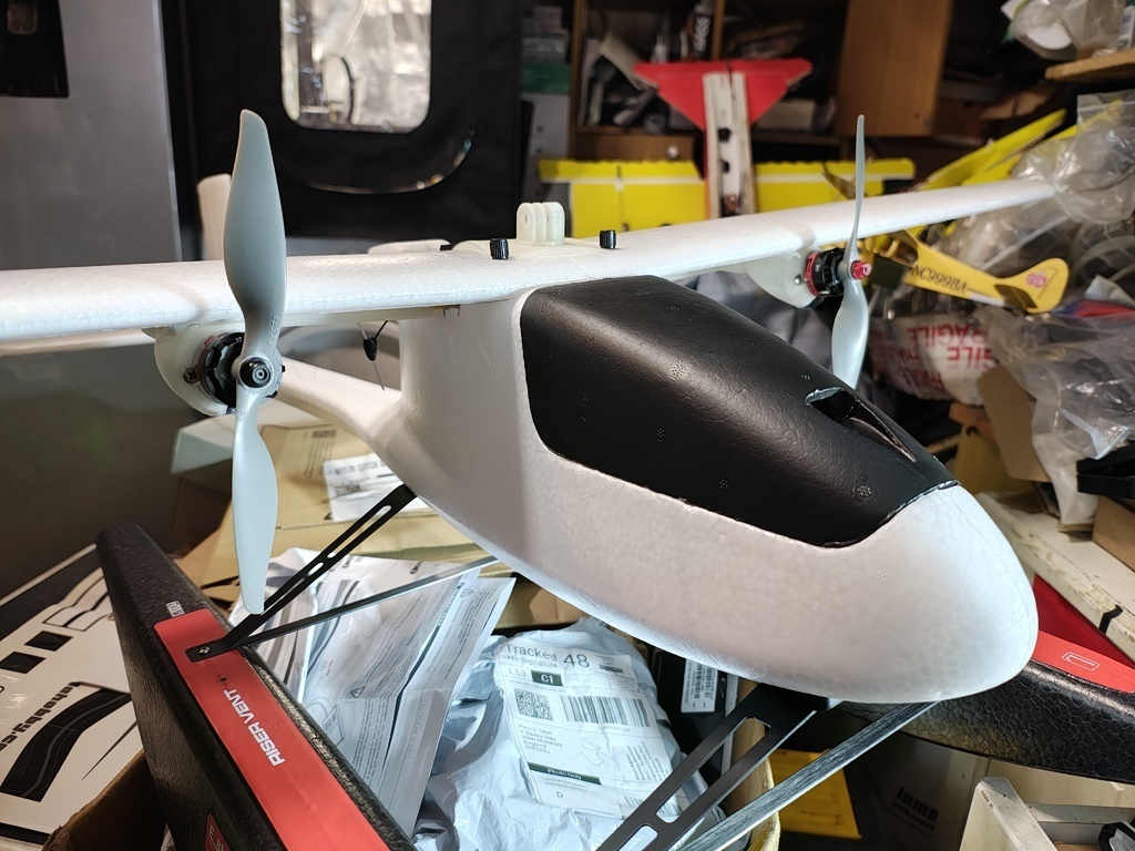 🦅 AeroScout / Esky Eagle RC plane Wing Motor Mounts ( 2 sizes of motors ...