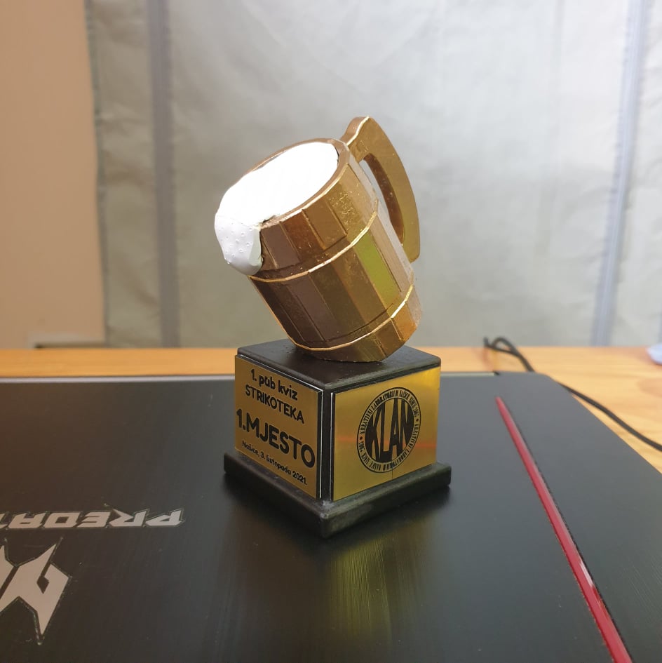 🍺 Beer Mug Trophy・ STL File for ・Cults