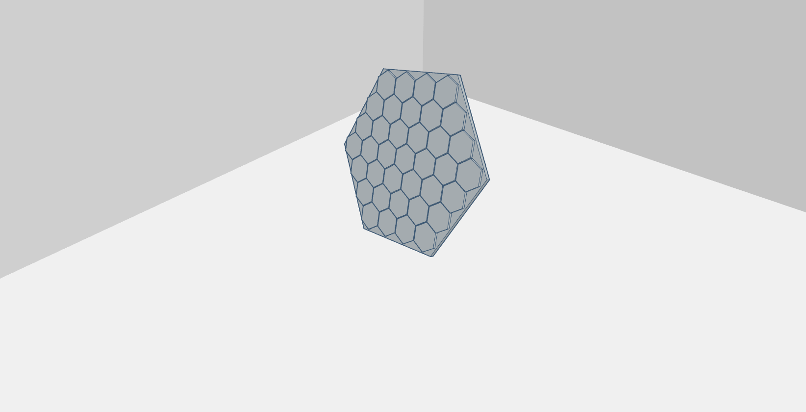 📐 hexagon pattern・ STL File for ・Cults