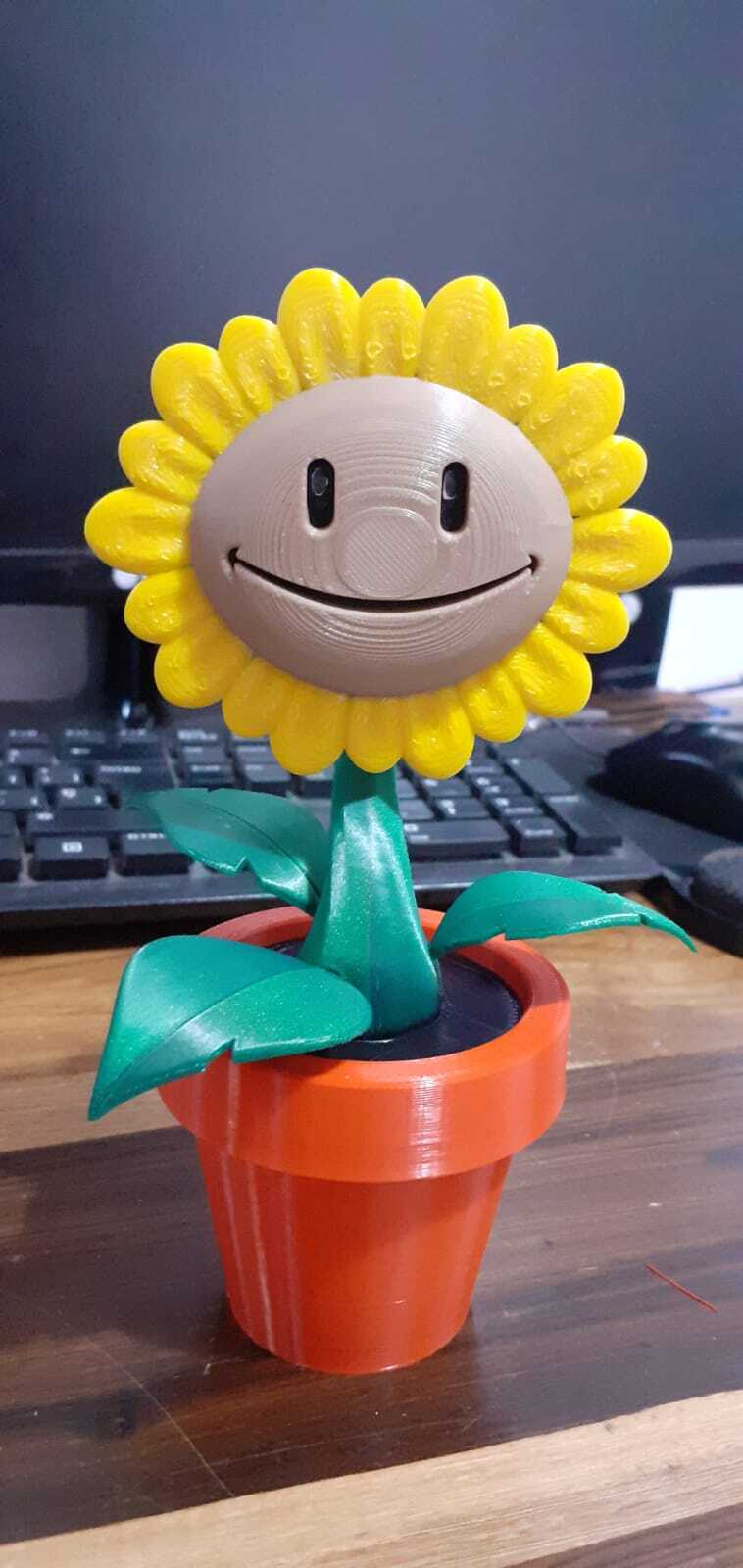 3D printable Sunflower Plant V1・Cults