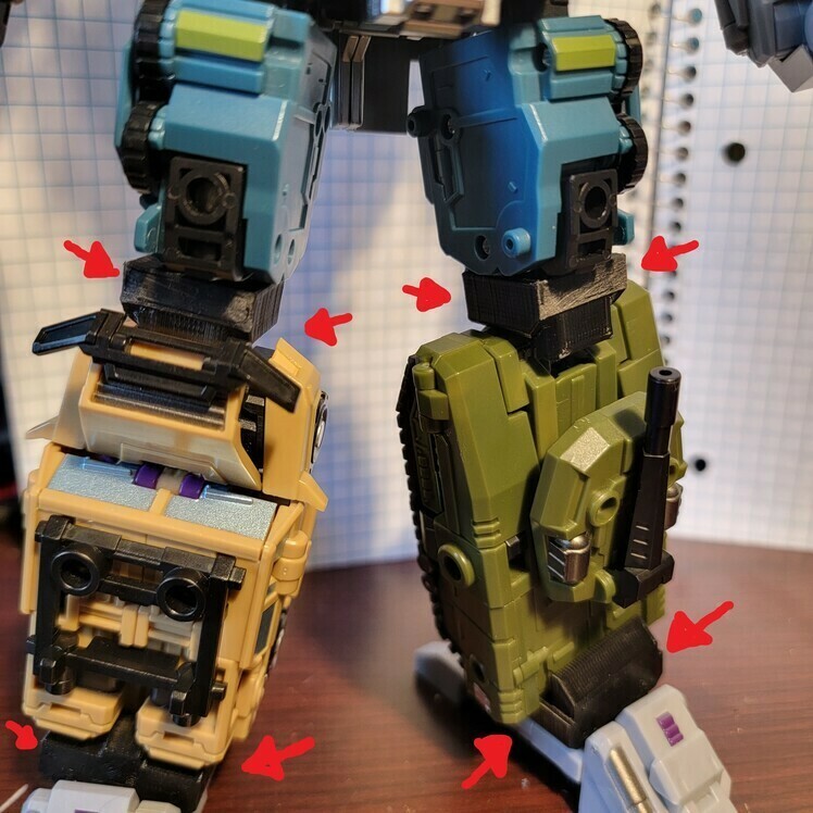 arquivo 3D Gigante de guerra de Iron Factory (Transformers Bruticus ...