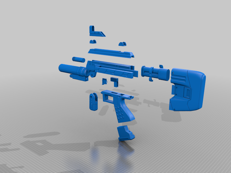 Free 3D file M7 SMG (Halo 3) and M7S Supressed SMG (Halo 3: ODST ...