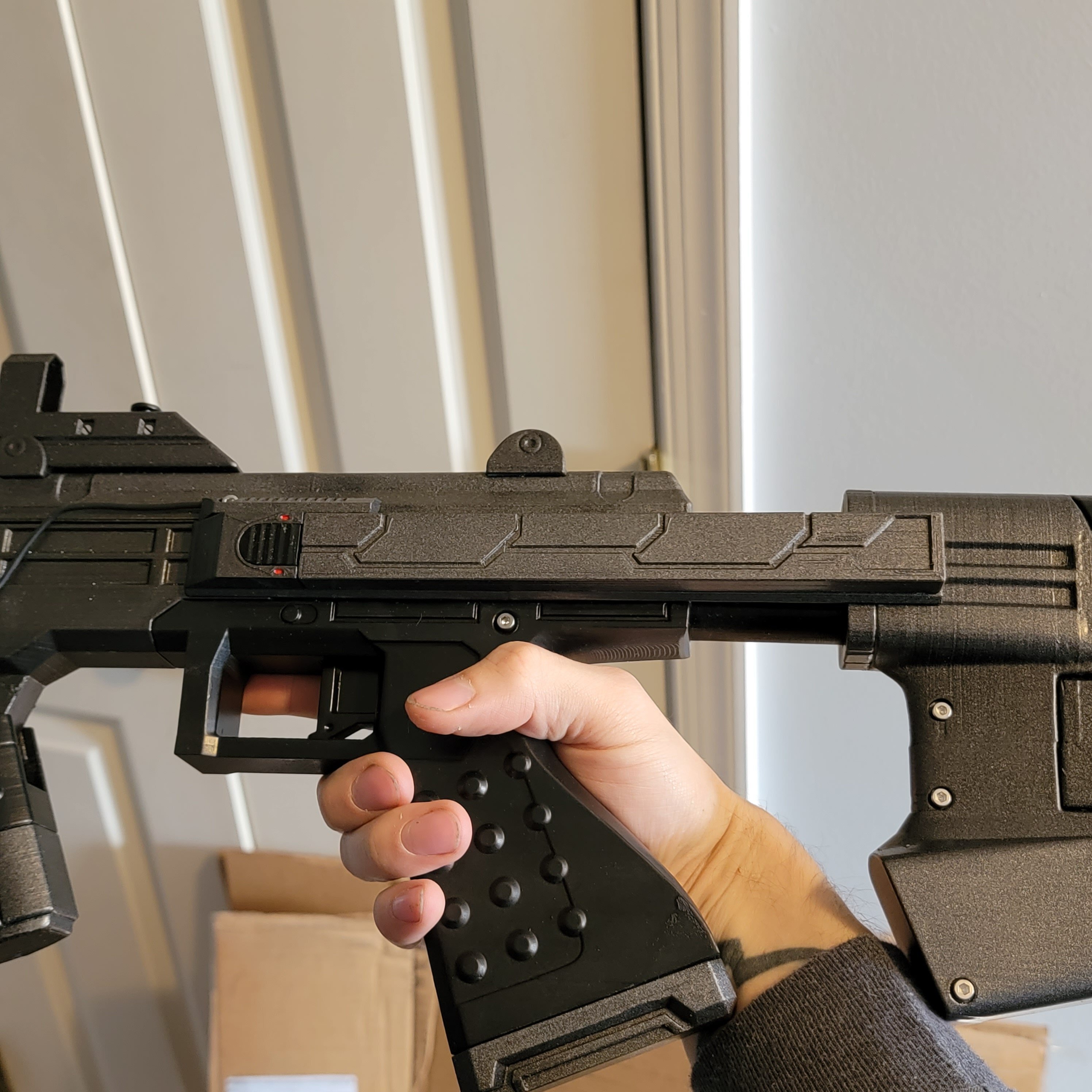3D printed M7 SMG (Halo 3) and M7S Supressed SMG (Halo 3: ODST) Credit ...