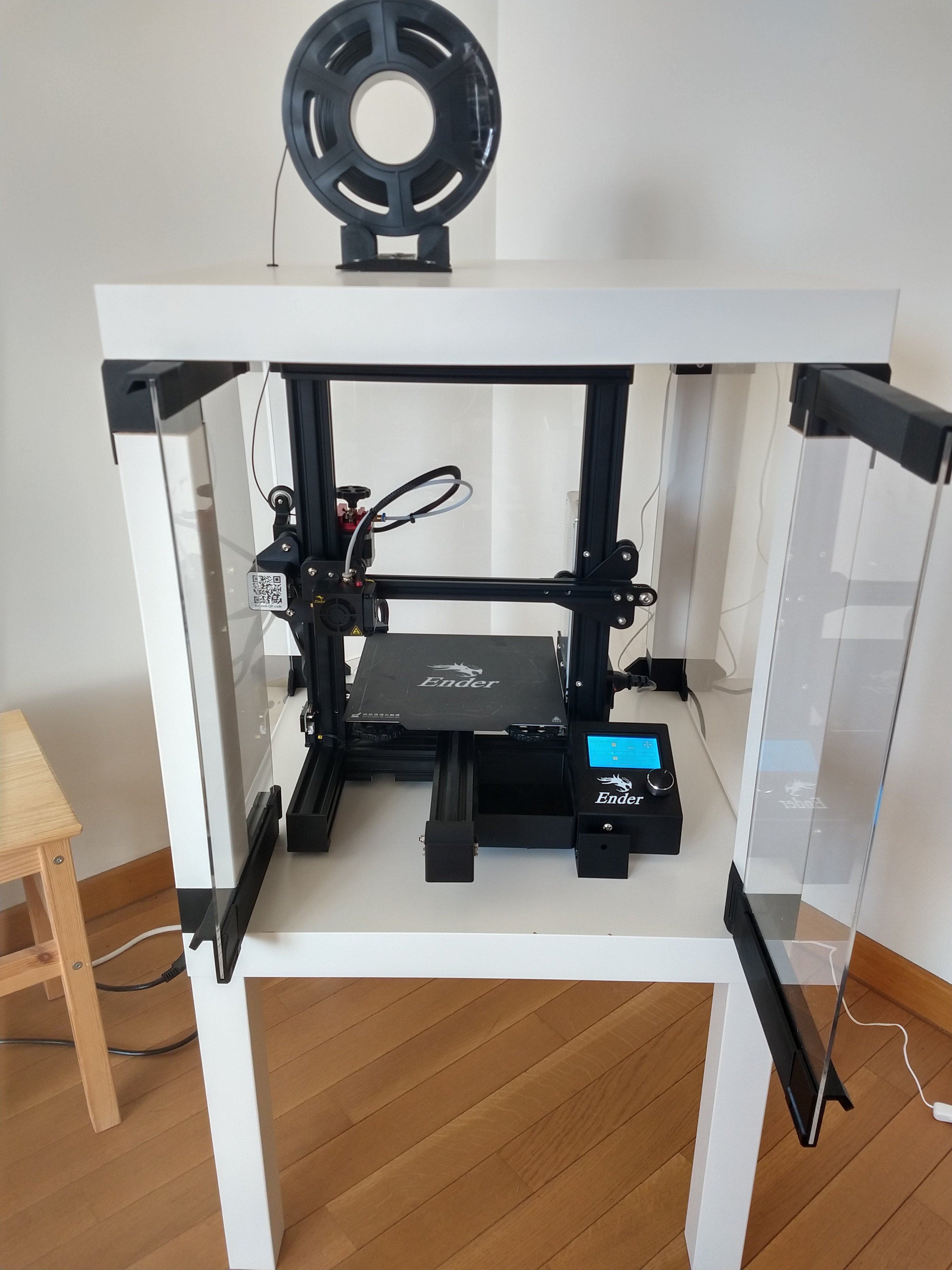 3D printed Slack Lack - The Lack Enclosure with Sliding Pocket Doors・Cults