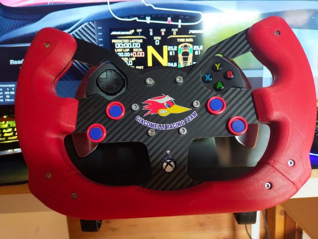 STL file LOGITECH G920 Lamborghini STEERING WHEEL 🛞 (DXF)・3D printer ...